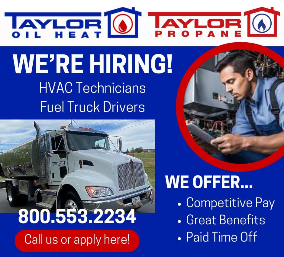 Careers - Taylor Oil & Propane - HVAC Maintenance